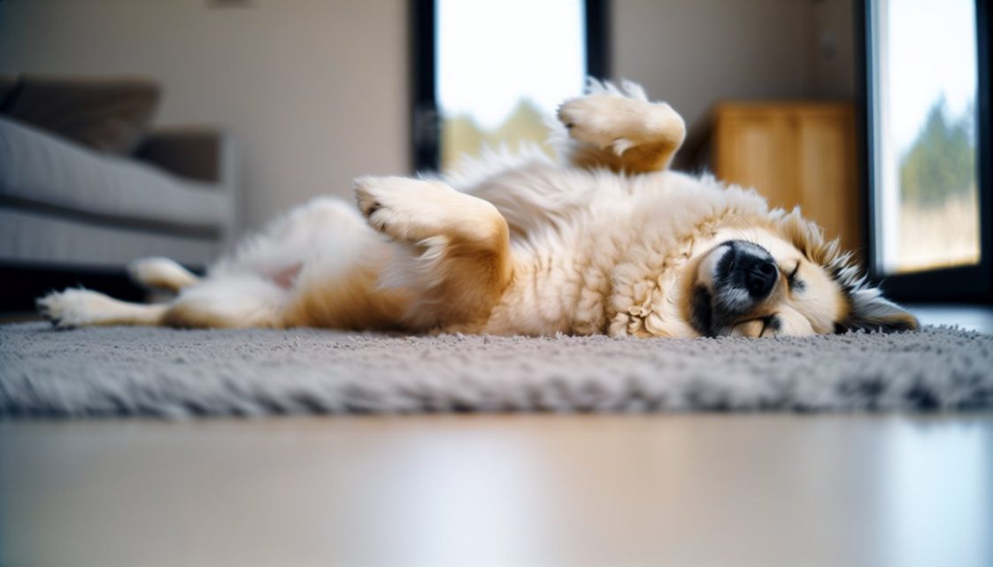 Mon chien dort sur le dos, pattes en l'air : décryptage d'un ...