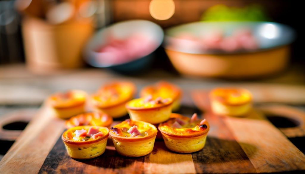 Les mini quiches Lorraine sans pâte : un délice simple et savoureux à ...