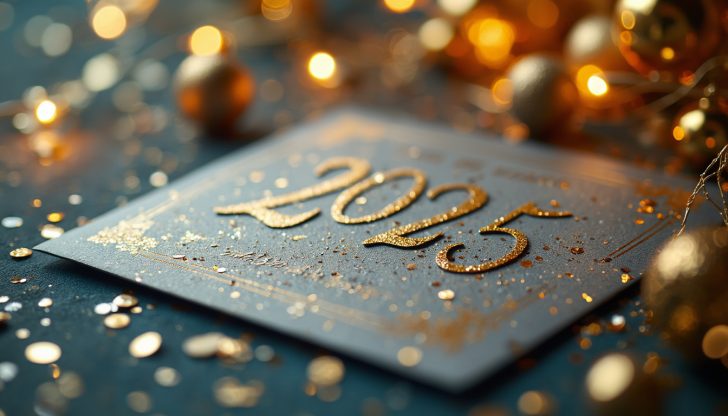 Invitations de Nouvel An 2025 : Personnalisez avec une touche déco unique