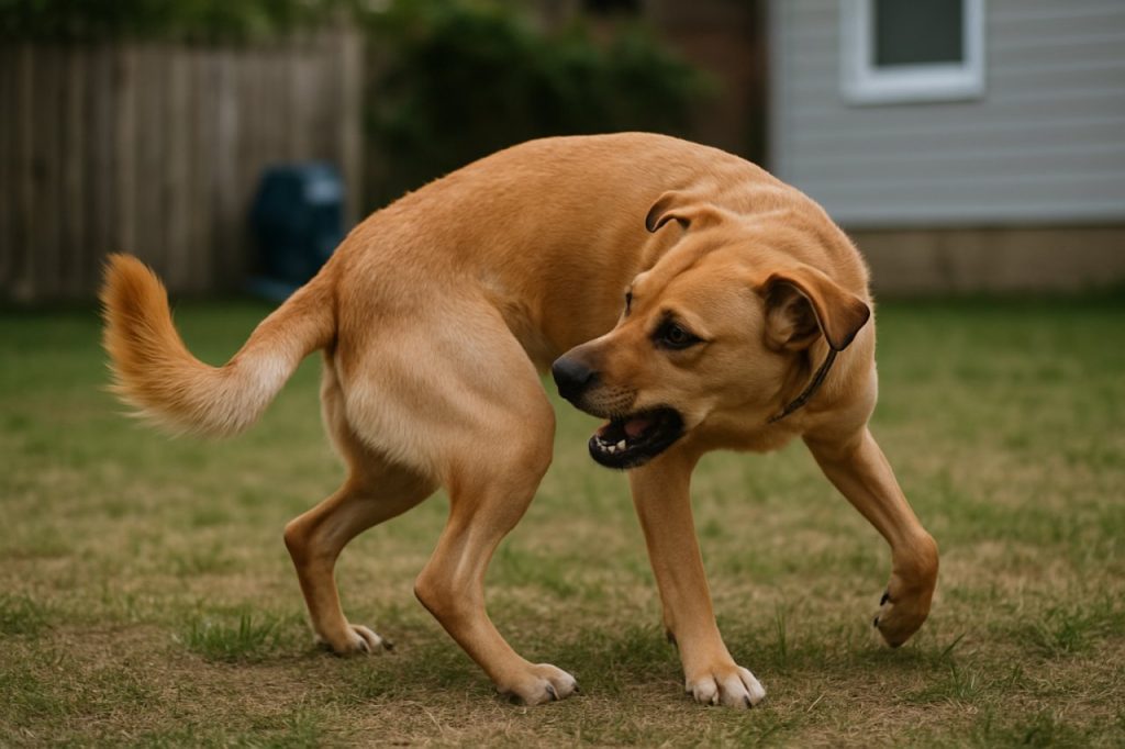 Mon chien tourne sans arrêt après sa queue : quand ce comportement ...